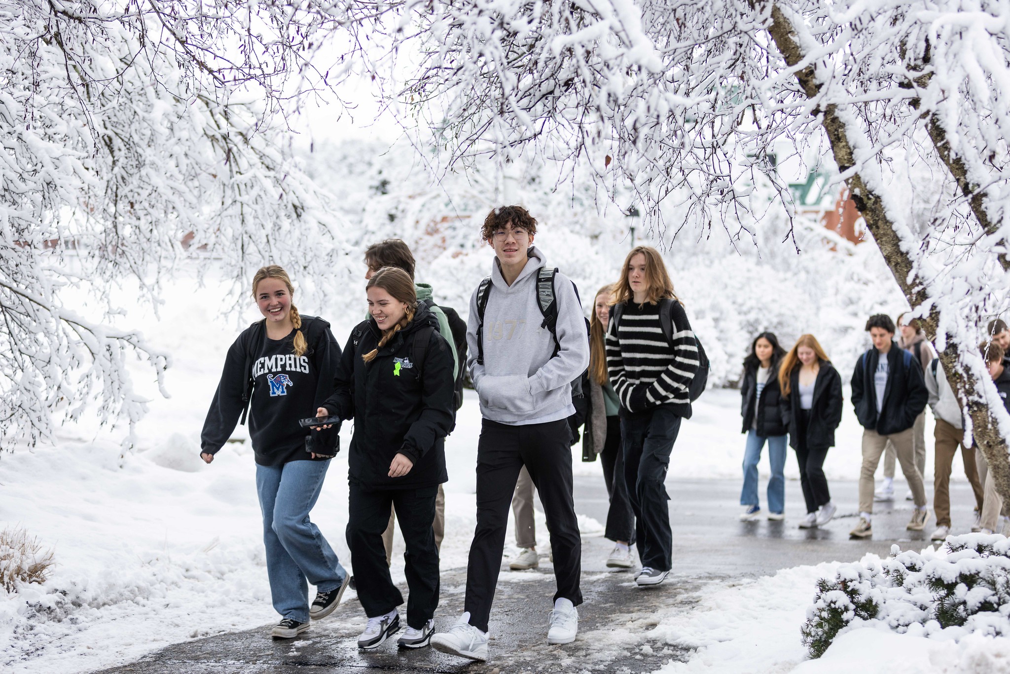New Hampton School Students Find Joy in the Winter Months