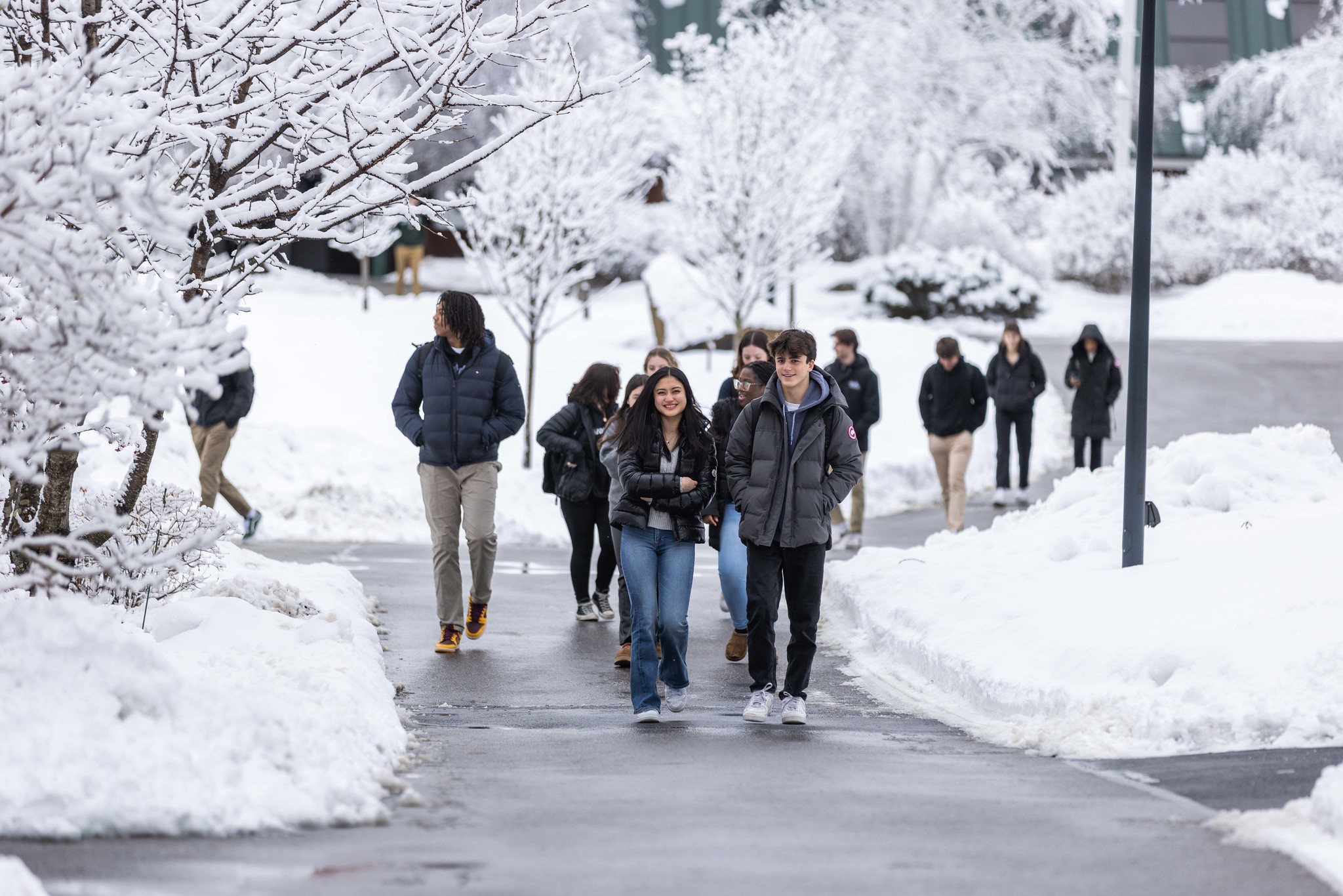 New Hampton School Students Find Joy in the Winter Months